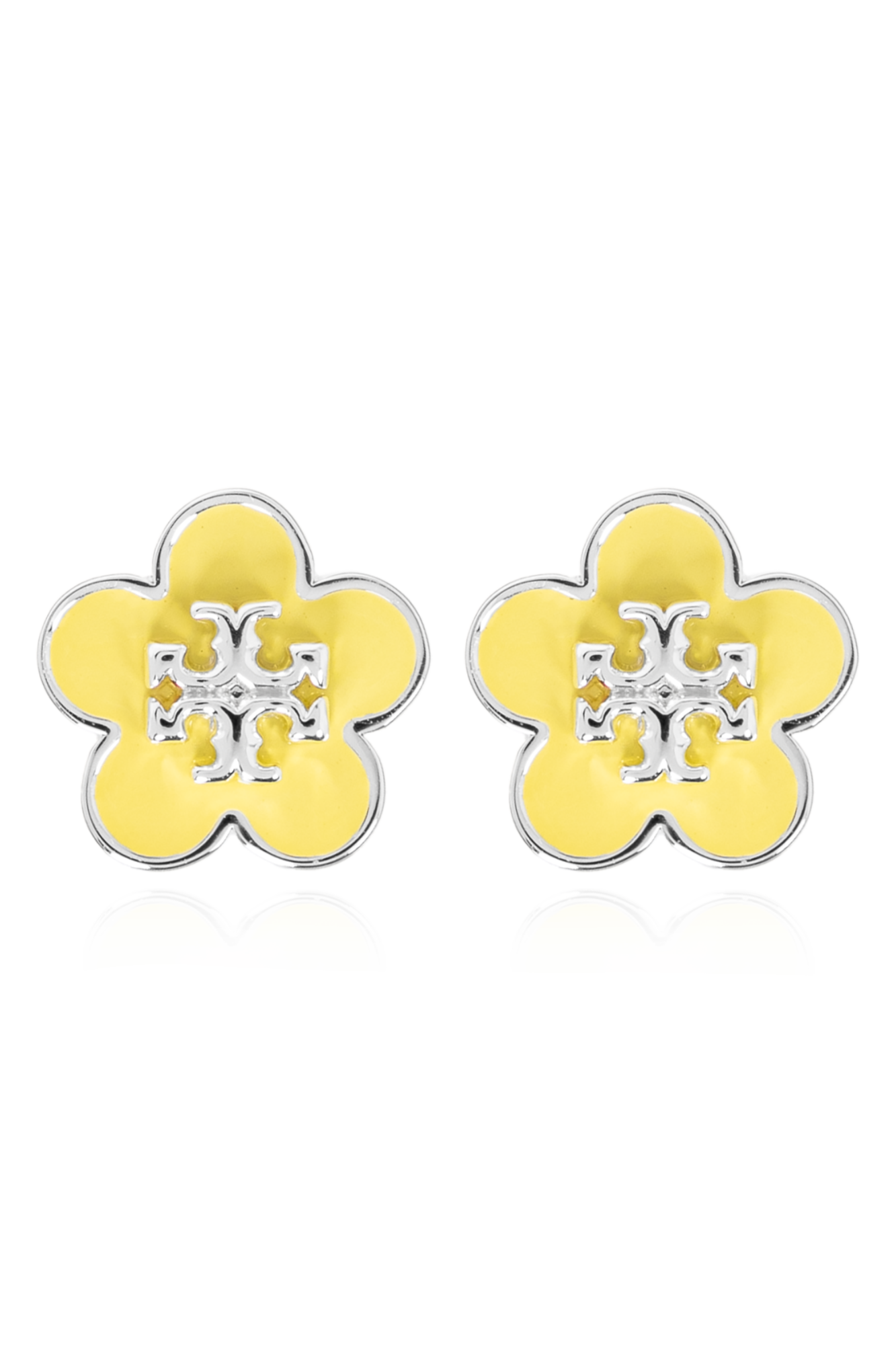 Tory burch flower earrings store